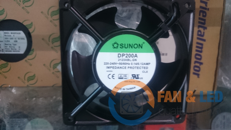 Quạt Sunon DP200A 2123XBL.GN, 220vac, 120x120x38mm