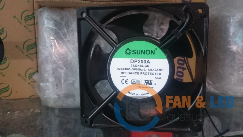 Quạt Sunon DP200A 2123XBL.GN, 220vac, 120x120x38mm