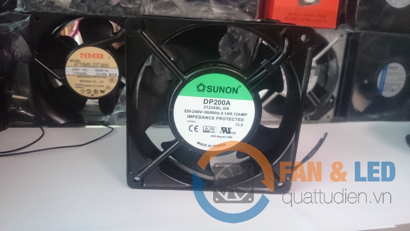 Quạt Sunon DP200A 2123XBL.GN, 220vac, 120x120x38mm