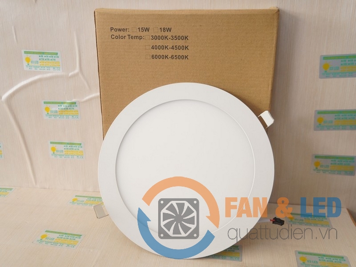 den led am tran 18W tron002 - Quạt hút Công nghiệp - Đèn LED Chiếu sáng