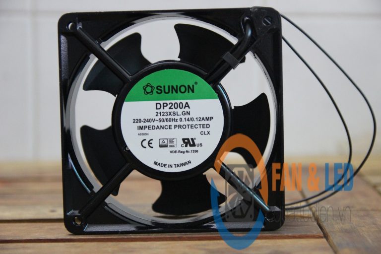 Quạt Sunon DP200A 2123XSL.GN, 220/240VAC, 120x120x38mm
